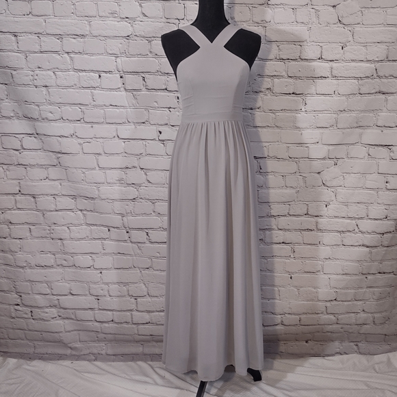 Lulus | Dresses | Lulus Gray Bridesmaid Dress | Poshmark